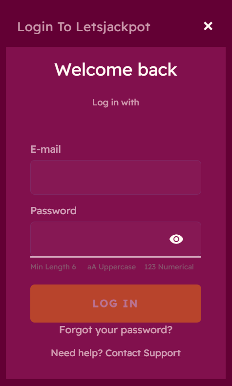 Lets Jackpot ™ – UK Login, Bonus 100% Up to £250